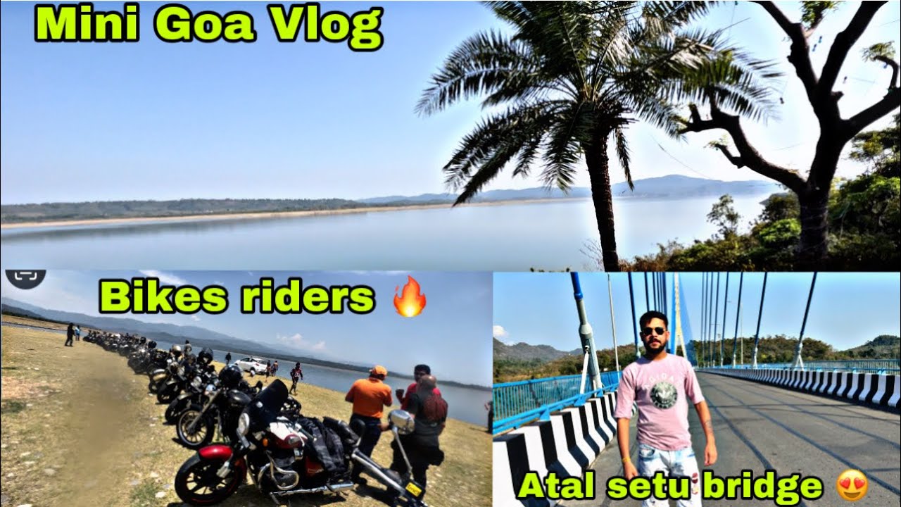 Mini goa (basholi)🌴 meh ke camping 😰|| Riders ne bachaya doobte doobte😱 ...