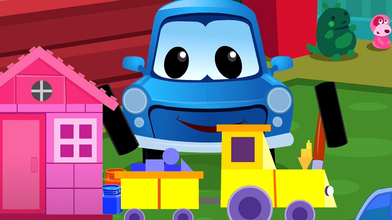 Lets Build, Zeek And Friends, Car Songs for Children - YouTube
