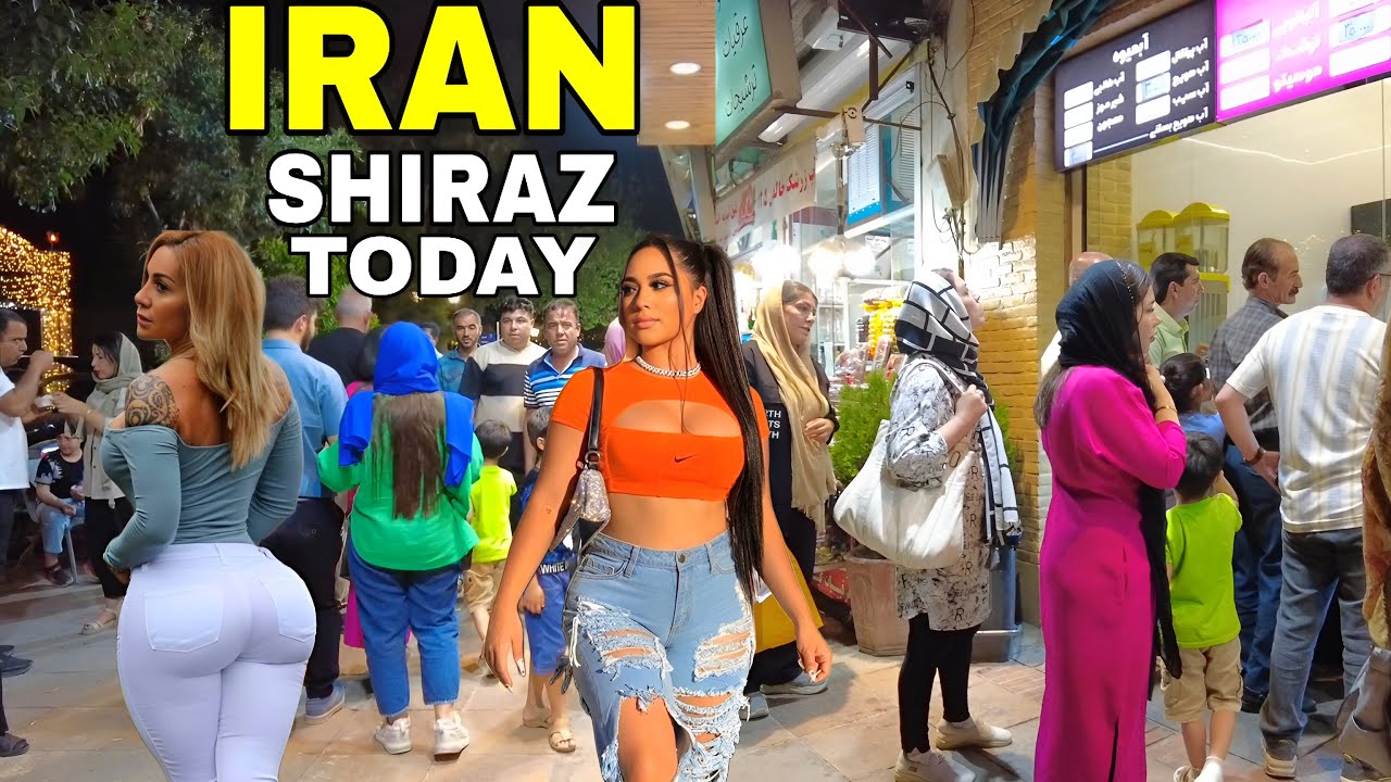 The real IRAN 🇮🇷 today, What's going on in IRAN?!! : Shiraz city vlog ...