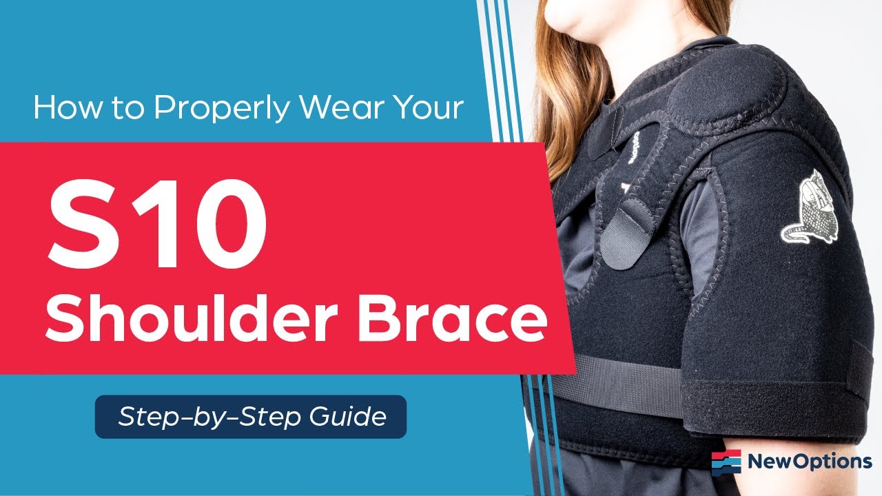 How to Wear the NewOptions S10: "Arm-Adillo II" Shoulder Stabilizer ...