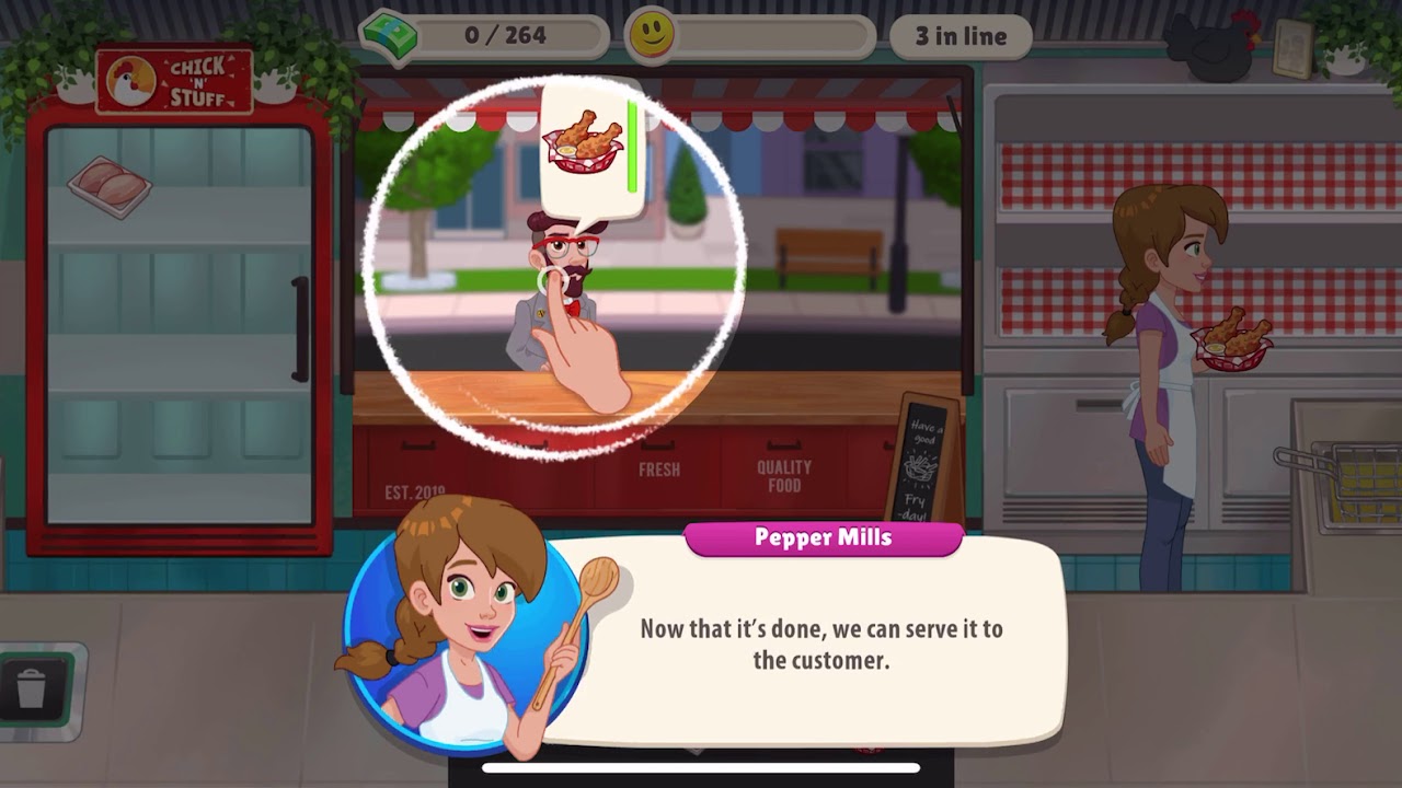 Kitchen Scramble 2 World Cook Chick N Stuff 1-1 - YouTube