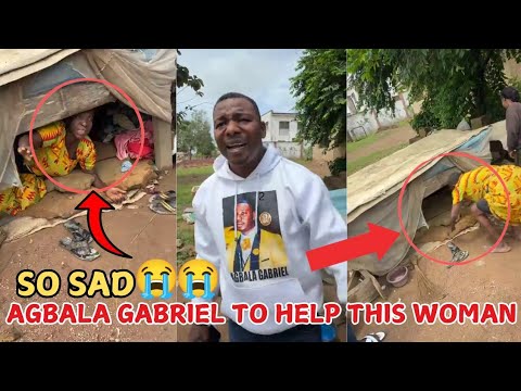 SO SAD 😭 FANS BEG AGBALA GABRIEL TO HELP THIS WOMAN AS SHE IS SUFFERING ...