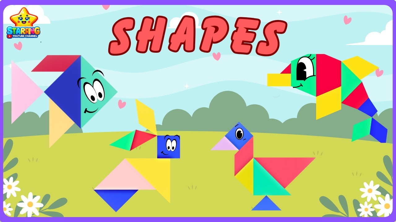 Learning Shapes for Preschools | Fun Shapes Song for Kids - YouTube