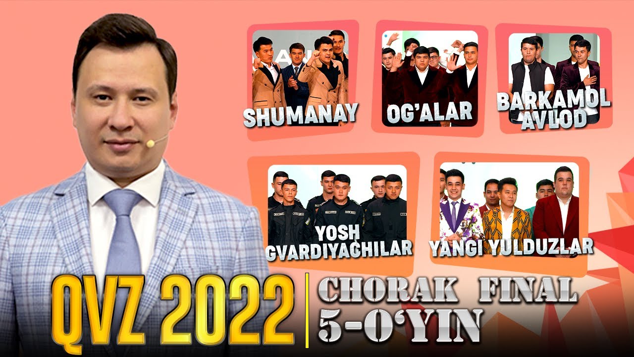 QVZ 2022 | CHORAK FINAL | 5-O'YIN - YouTube