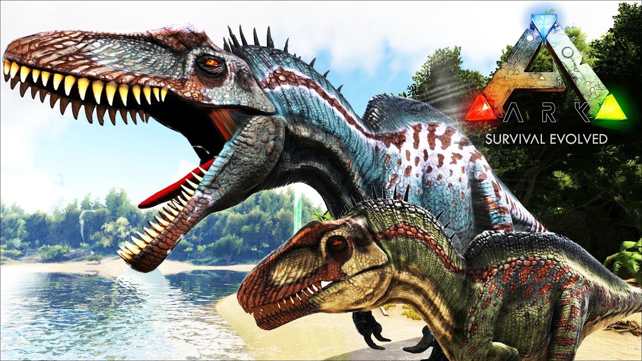 SAIU! ACROCANTOSSAURO NO ARK! NOVO DRONE NO ARK GENESIS! ARK SURVIVAL ...