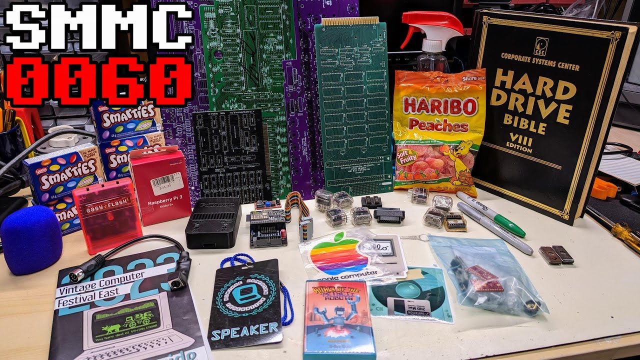 0060 VCF East wrap up, an Apple II FujiNet, cool PCBs and more - YouTube