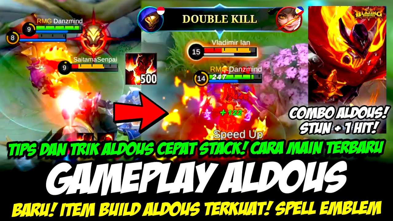 TERBARU CARA MAIN ALDOUS CEPAT STACK ITEM & BUILD ALDOUS TERSAKIT 2023 ...