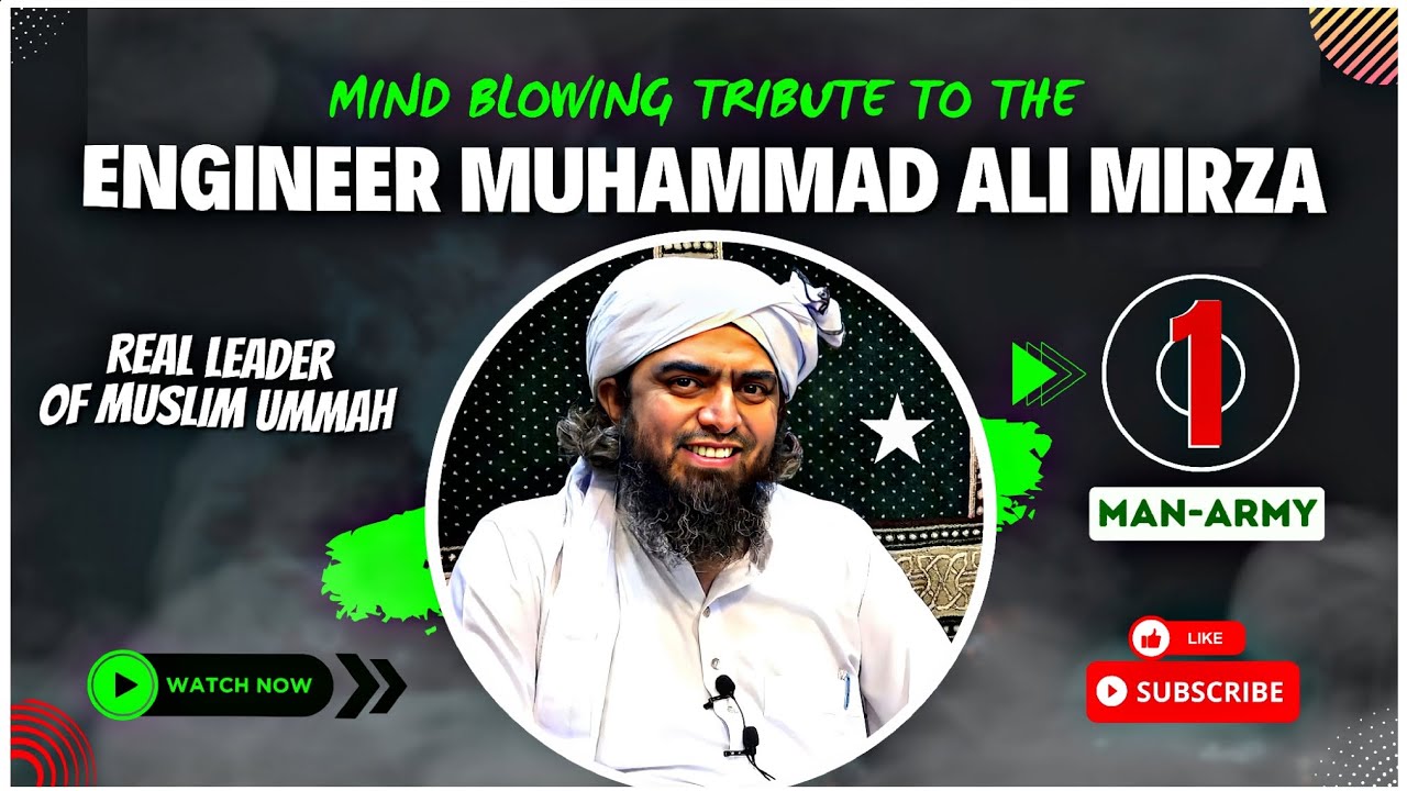 Discovering the Mind-Blowing Agenda of Engineer Muhammad Ali Mirza ...