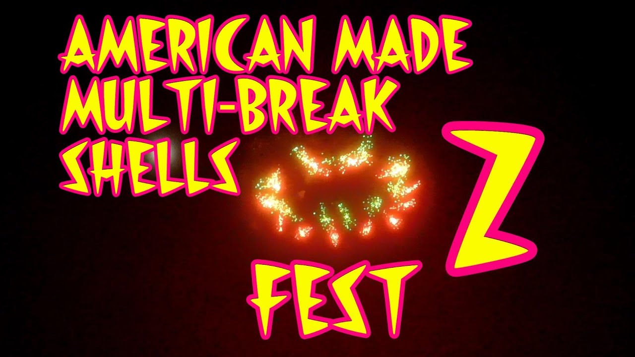 FIREWORKS ★ AMERICAN MADE 🇺🇸 MULTI-BREAK SHELLS ★ OzFest 2021 - YouTube