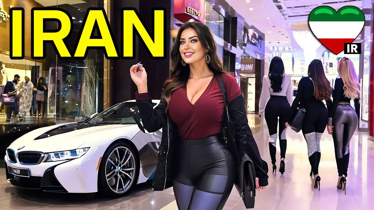 Tehran City Nightlife!! 🇮🇷 Night Walk in Luxury Neighborhood | IRAN ...