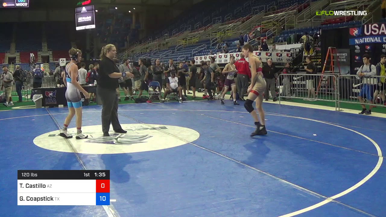 2018 USMC-USAW Cadet & Junior GR Nationals/Junior 120 Consi Of 16 #2 ...