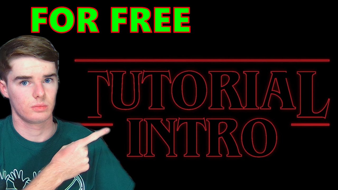 How To Make A Stranger Things Intro FOR FREE (WORKING 2023) - YouTube