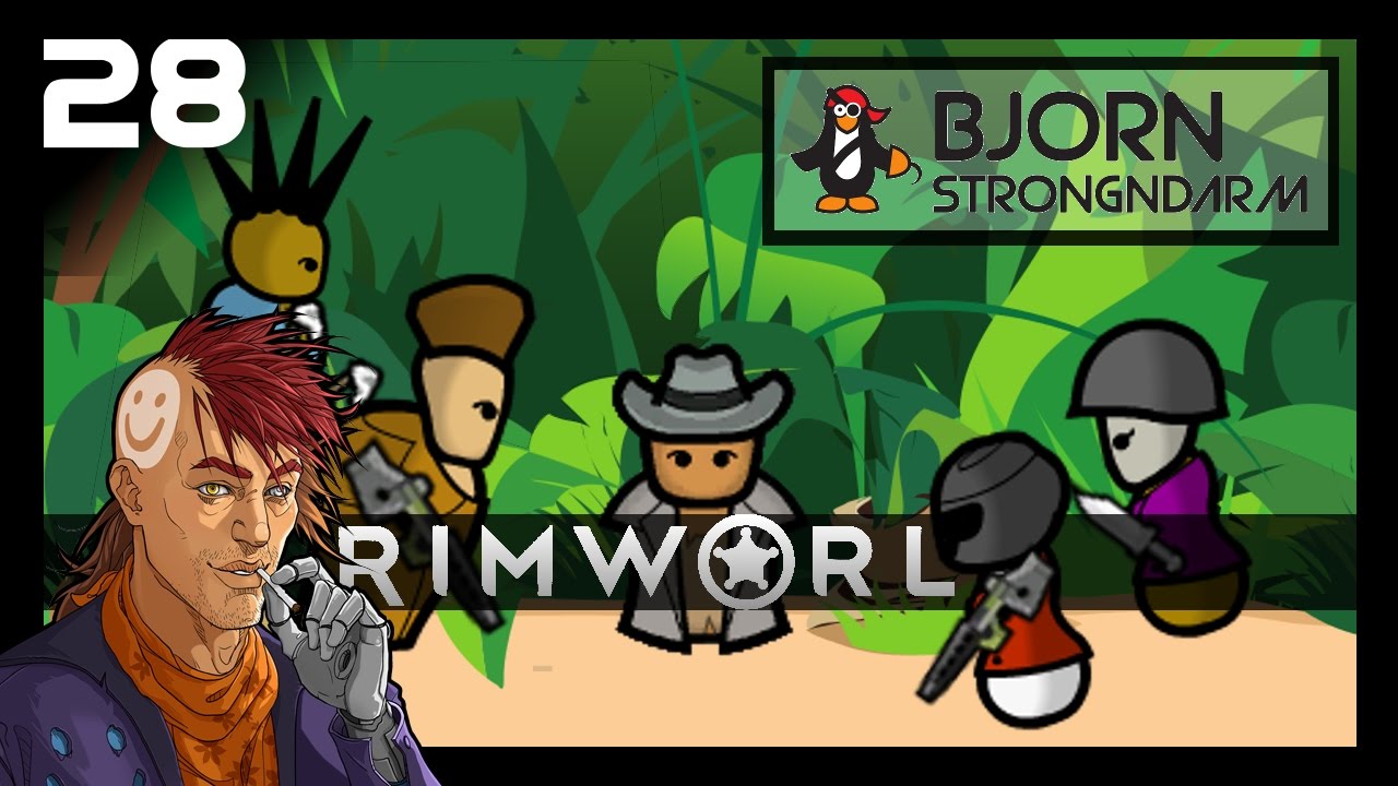 Jungle RimWorld #28: Battle on Two Fronts | Randy Random RimWorld Alpha ...