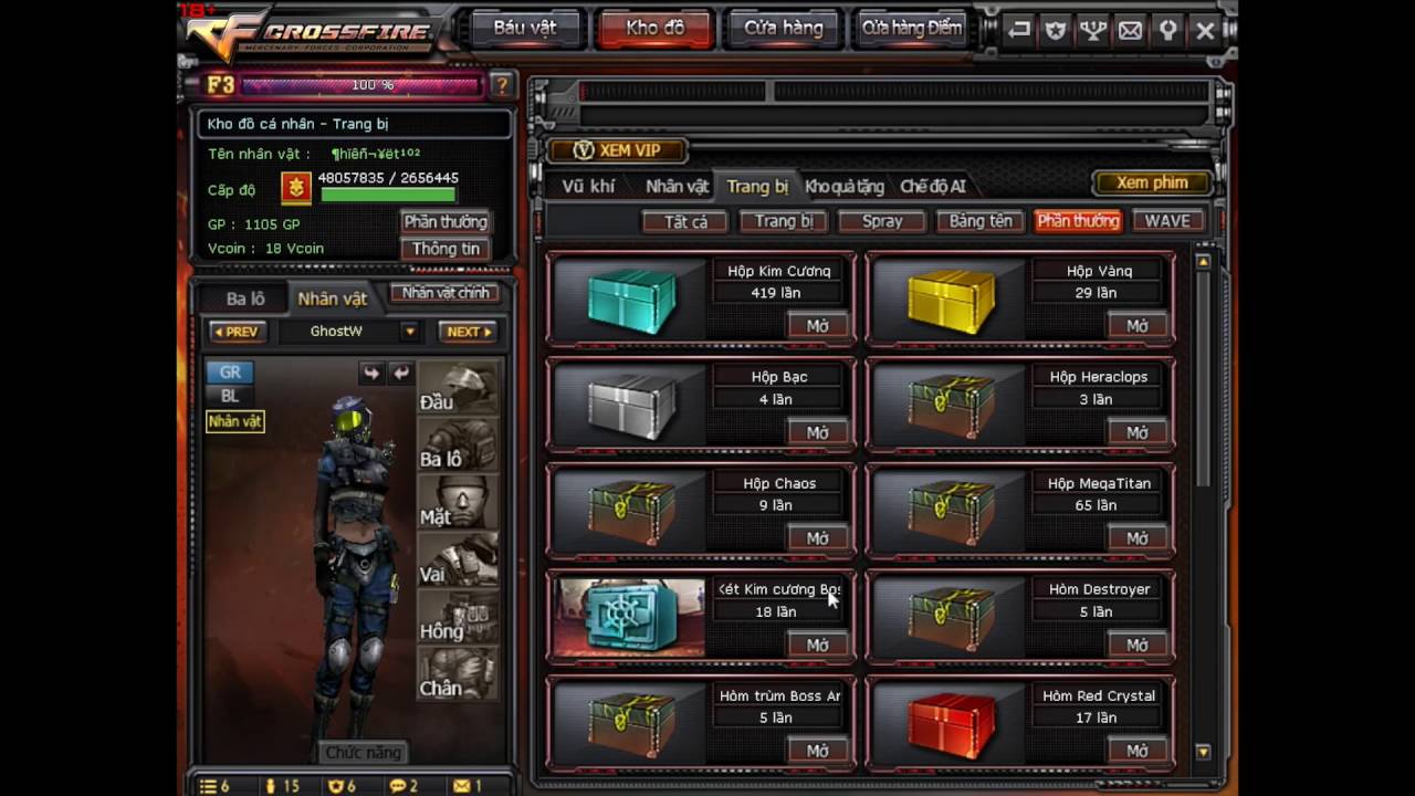 CrossFire VN 2.0 - Open some ZM Crates #1 - YouTube