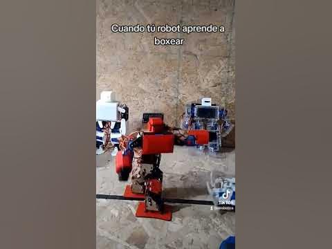 robot boxeador - electrónica - mecánica - robotica - programación - Arduino #arduinoproject ...