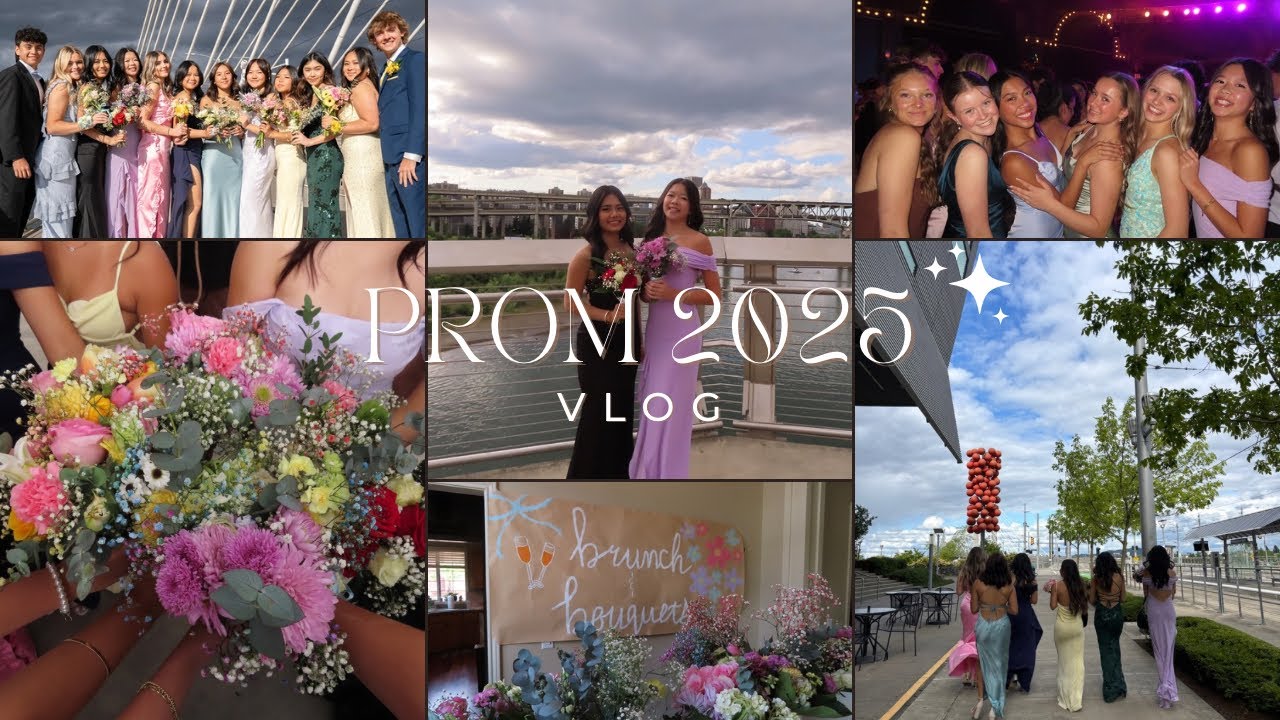 PROM VLOG 💐 - YouTube