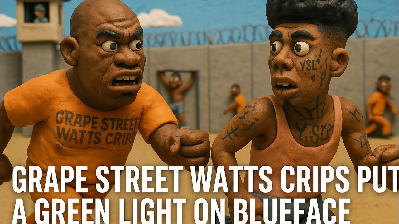 🚨 GRAPE STREET WATTS CRIPS PUT A GREEN LIGHT ON BLUEFACE! CHAOS ERUPTS ...