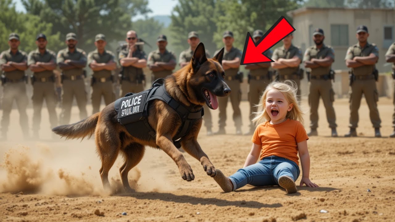 The Little Girl Raised A Police Dog, But Years Later When She Met Him ...