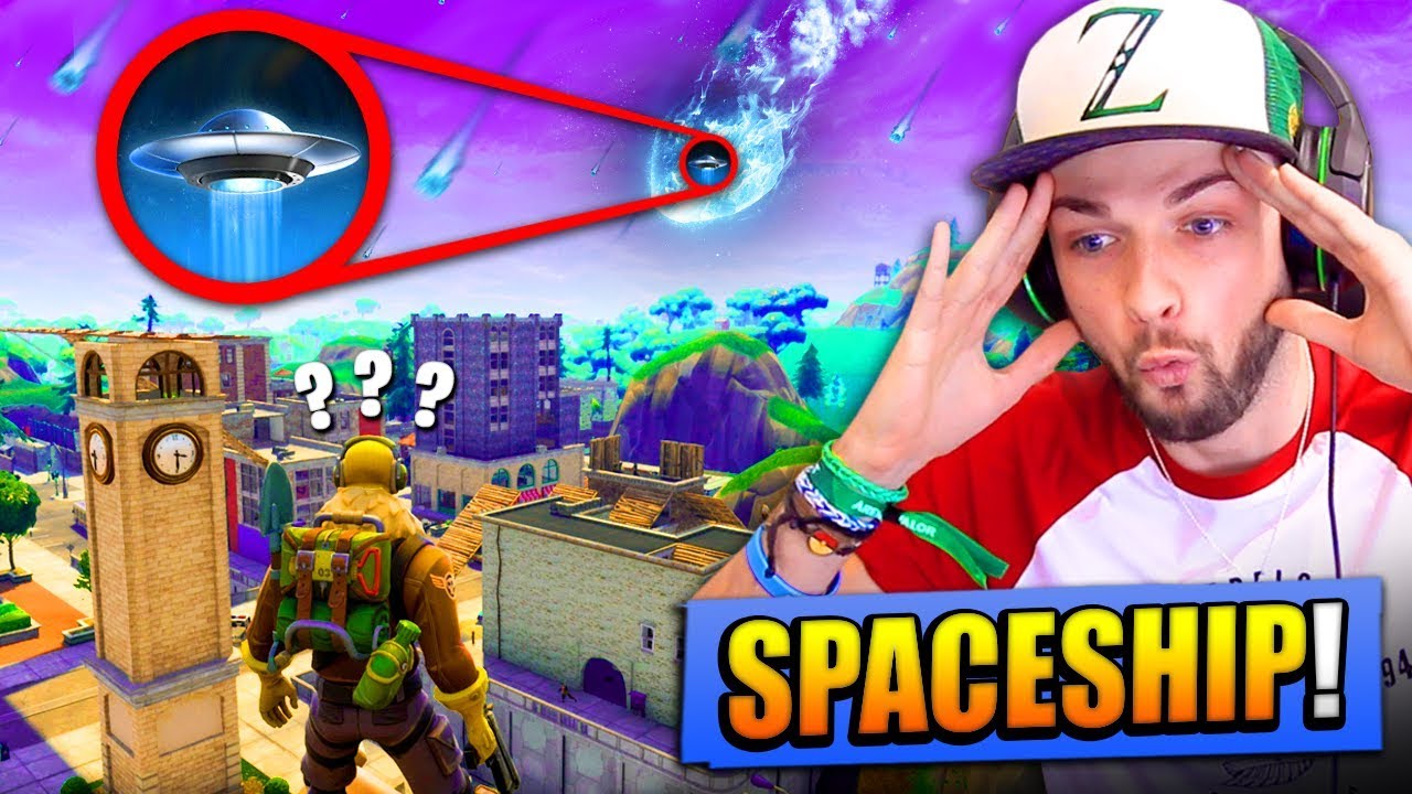 NEW *SECRET* SPACESHIP FOUND in Fortnite: Battle Royale! - YouTube