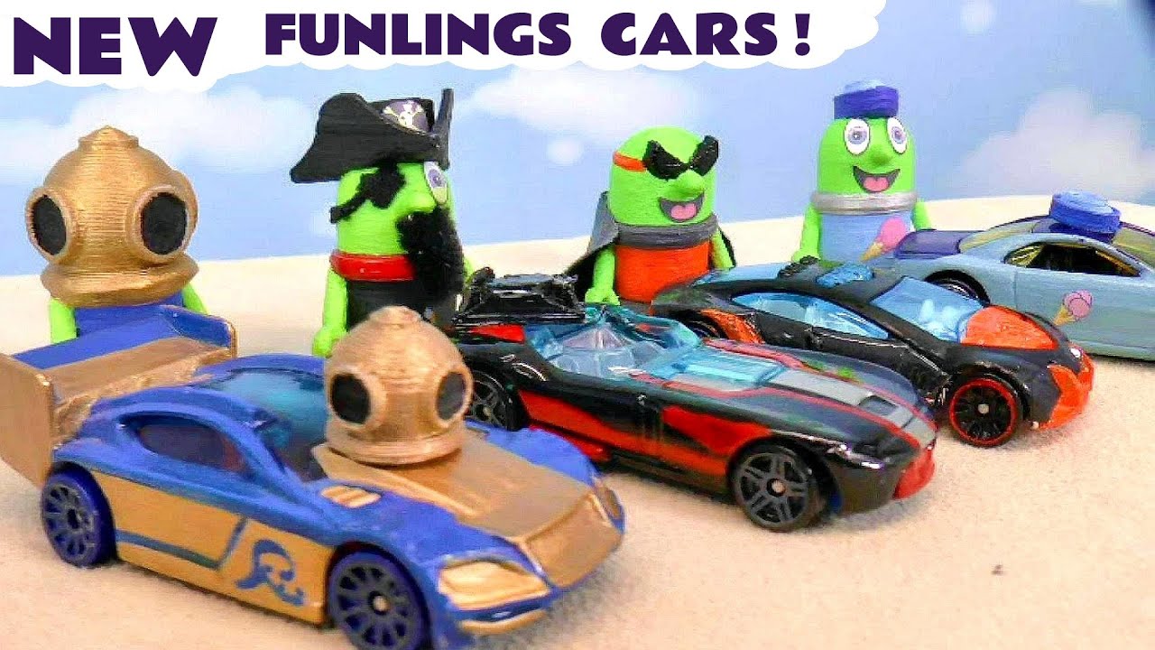 New Funling Toy Car Stories with the Funlings - YouTube