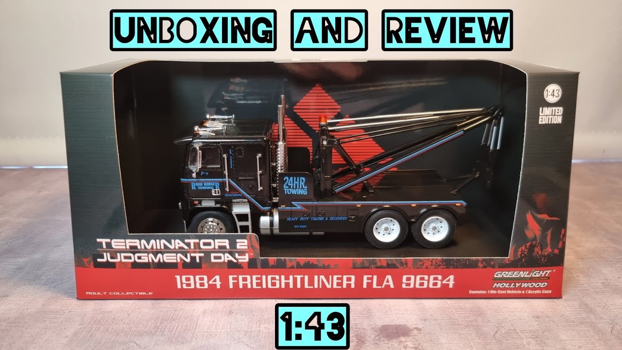 1984 Freightliner from Terminator 2 by Greenlight. Unboxing and Review ...