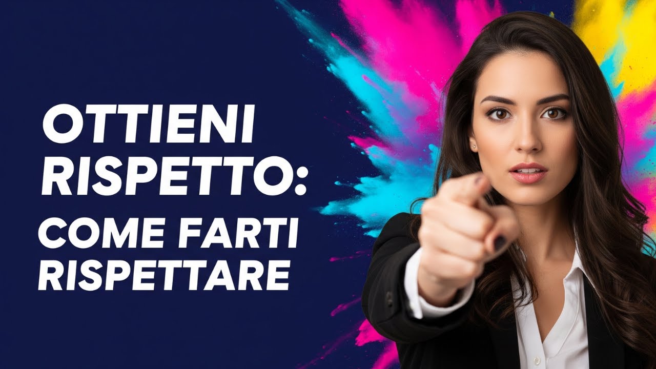 5 Modi POTENTI Per Farti Rispettare Davvero! ( Anche da Chi Ti ...