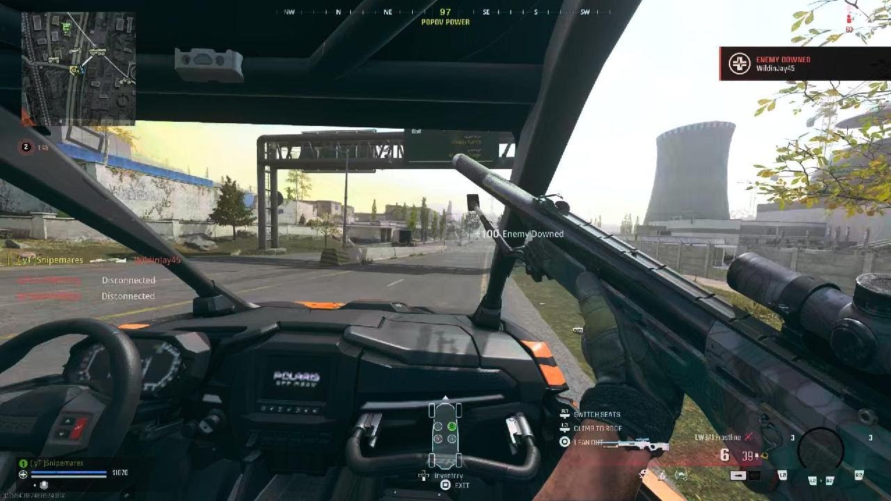 Sniping while driving epic Sniper elimination while in pursuit ...