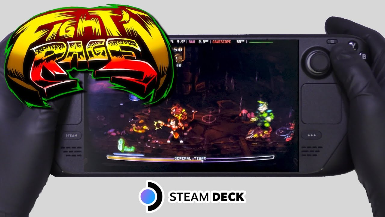 Fight'N Rage | Steam Deck Gameplay | Steam OS - YouTube