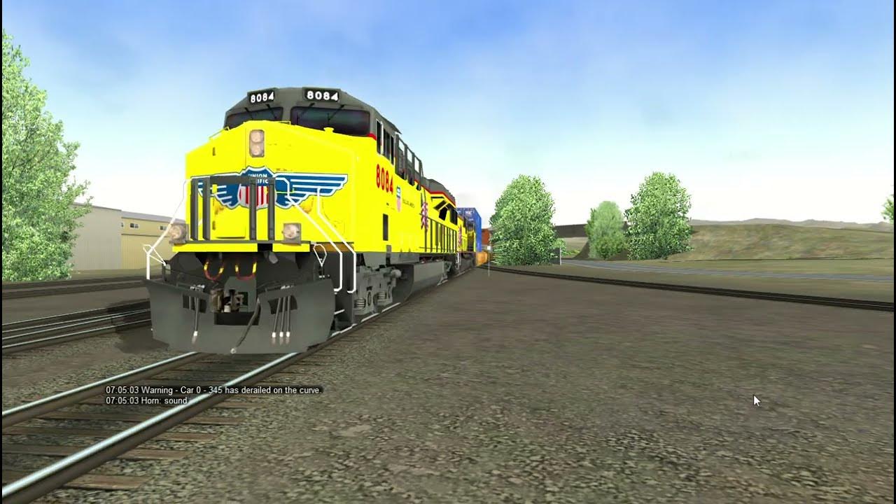 ORTS: Fast UP C45ACCTE #8084 EB IG4SIB-22 At Price, UT - YouTube