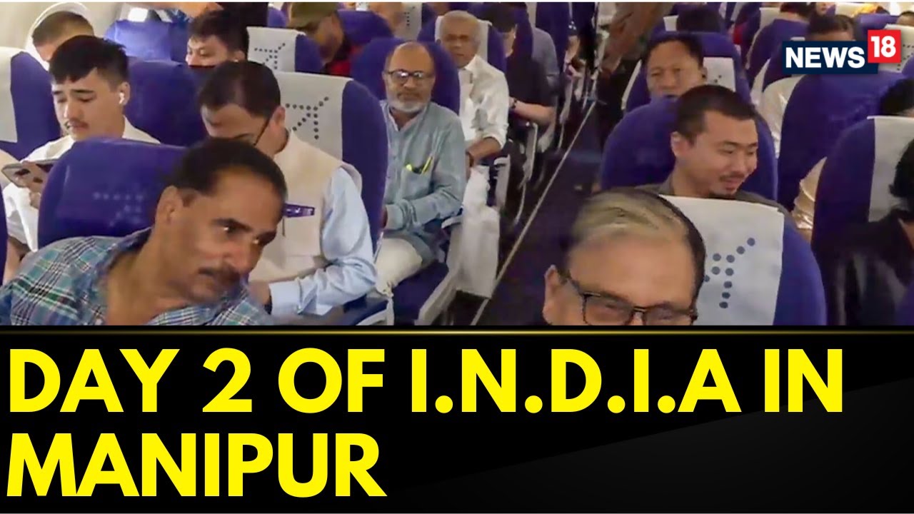 Manipur News | Day 2 Of Opposition Delegation In The State, To Meet ...