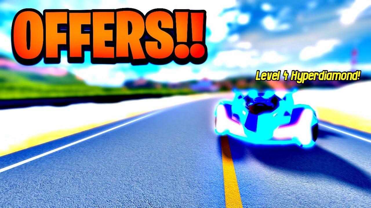 What Would People OFFER For MY LEVEL 4 Hyperdiamond in Roblox Jailbreak ...