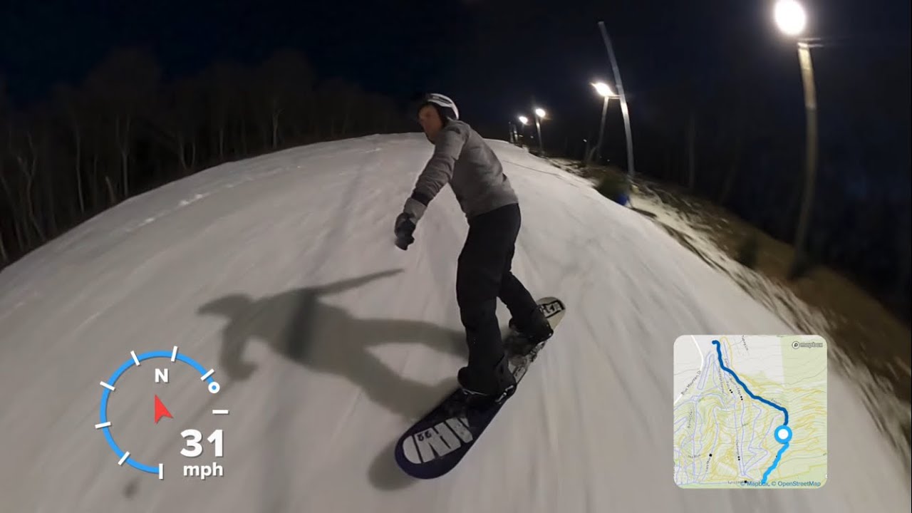 Blue Mountain PA Snowboarding 30Dec2022- Freefall, Paradise (Audio ...