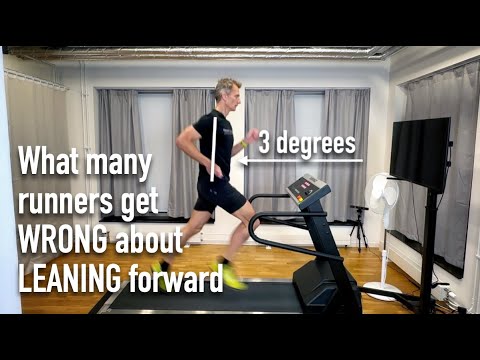 What many runners get WRONG about LEANING forward - YouTube