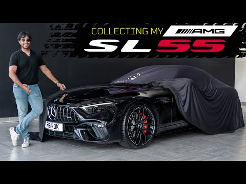 A YEAR EARLY!! Collecting my New SL 55 AMG 4Matic!