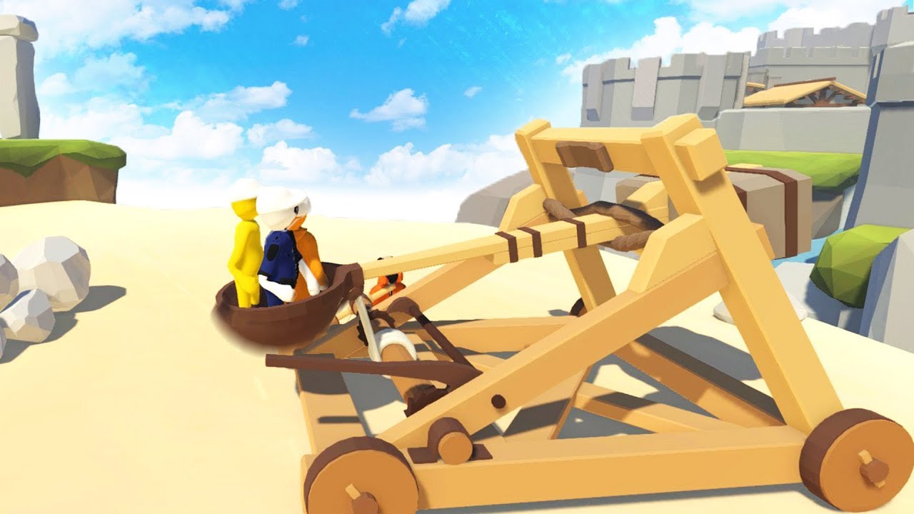 HUMAN CATAPULT (Human Fall Flat) - YouTube