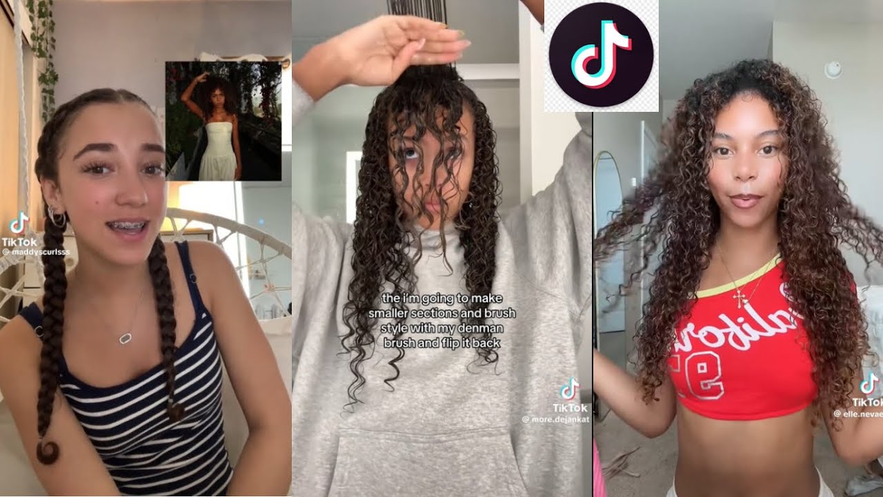 2025 Trying Deja Clark's hair routine!!😍| TikTok Compilation - YouTube