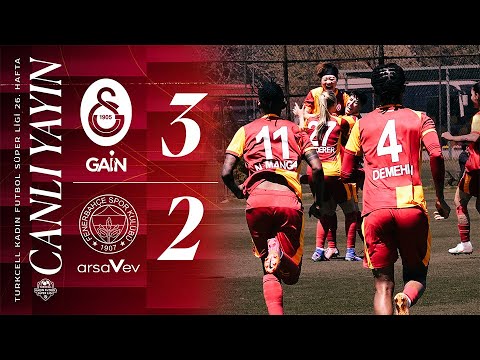 🔴 Galatasaray GAİN 3-2 Fenerbahçe arsaVev (Turkcell Kadın Futbol Süper Ligi 26. Hafta)