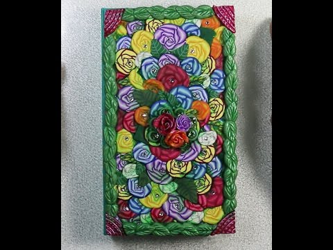 Rose Explosion Journal Cover Part 3 Journal Cover - YouTube