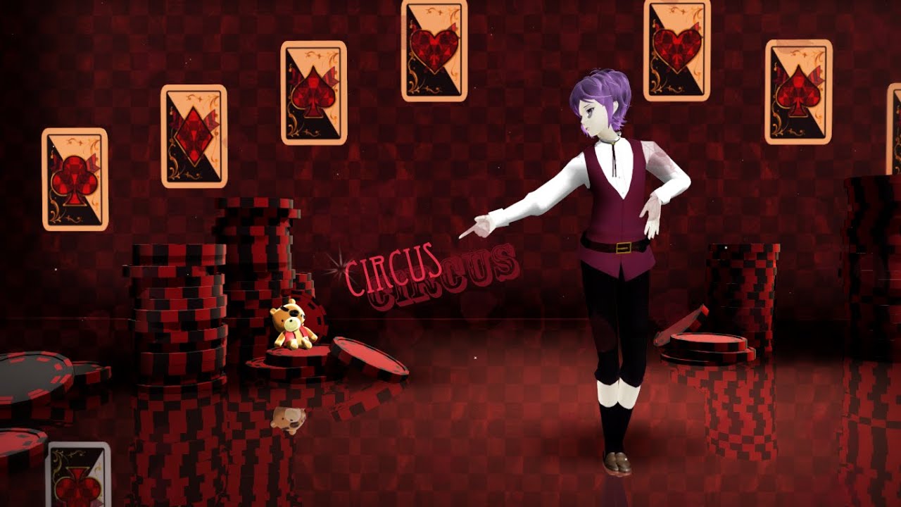 MMD - Circus [Model Test] New Kanato Model Test - YouTube