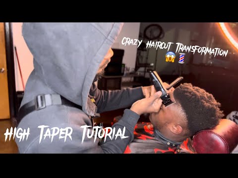High Taper Fade w/Enhancements Tutorial |Brought my client back to life ...
