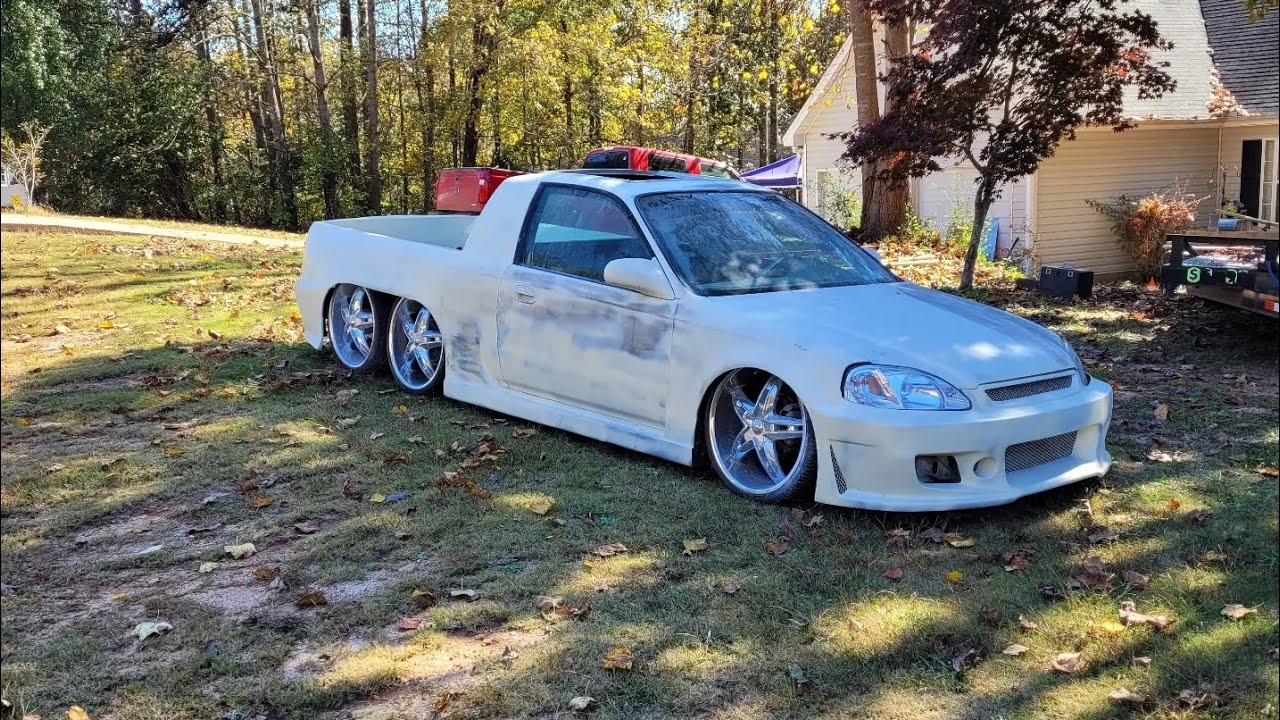 honda civic tandem ute update - YouTube