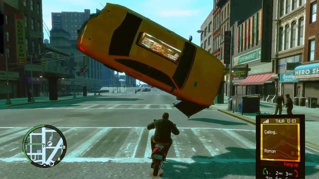 Can You Beat GTA 4 with Carmageddon MOD? - YouTube