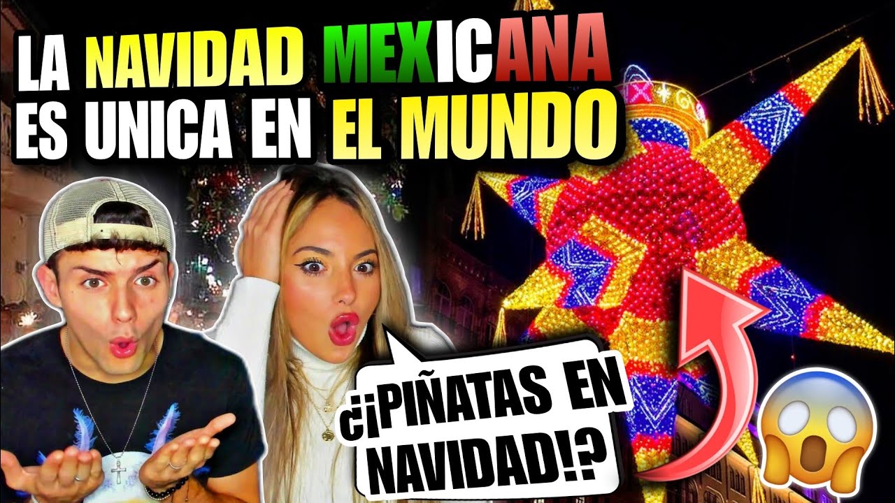 🇪🇸 ESPAÑOLES REACCIONAN a 8 COSAS que HACEN ÚNICA la NAVIDAD en MÉXICO ...