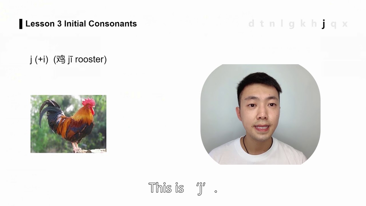 Introduction to Chinese Pinyin (Lesson 3）汉语拼音入门 - YouTube