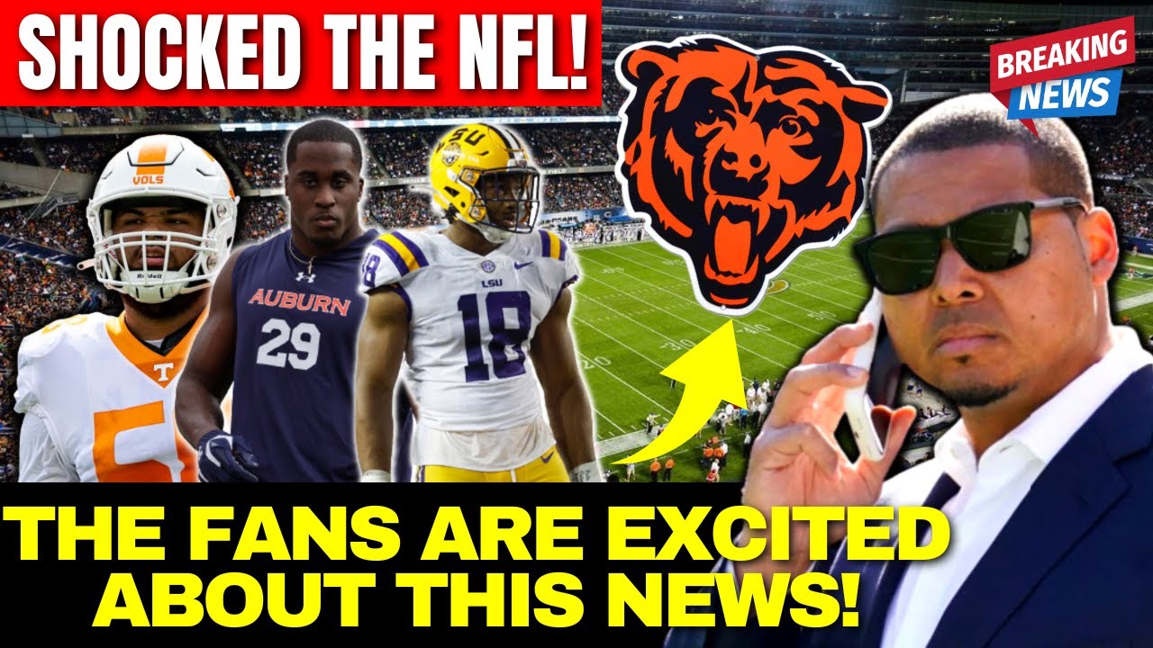 URGENT! CHICAGO BEARS SHOCK THE NFL WORLD! CHICAGO BEARS NEWS TODAY ...