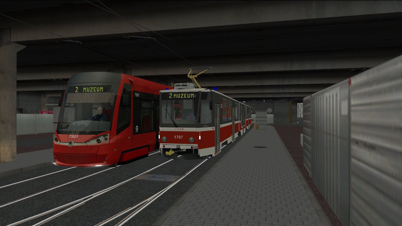 SIMT MHD linka 2 na Muzeum - YouTube