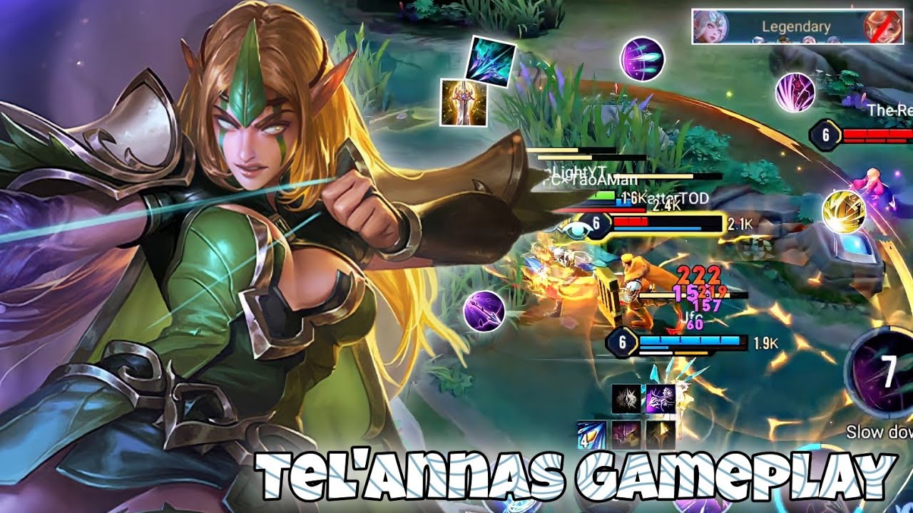 Tel'annas Dragon Lane Pro Gameplay | Arena of Valor Liên Quân mobile ...