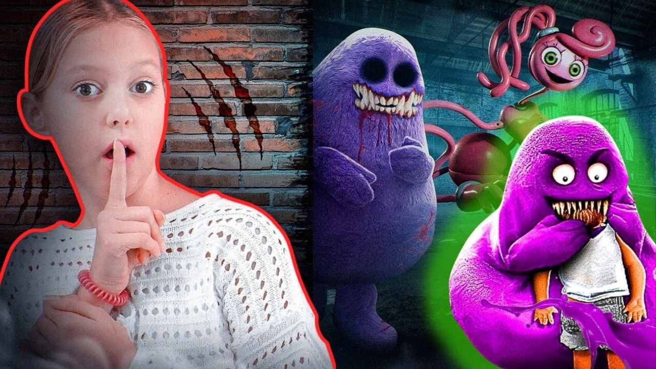 A SZÖRNYET megtalált minket! Grimass Shake | Hagi Wagi és Siren Head ...