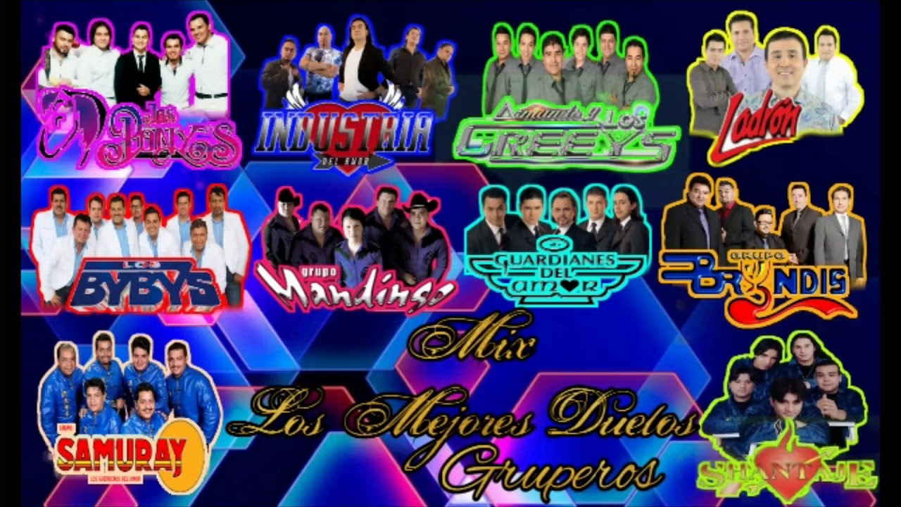 Los Mejores Duetos Gruperos-Mix - YouTube