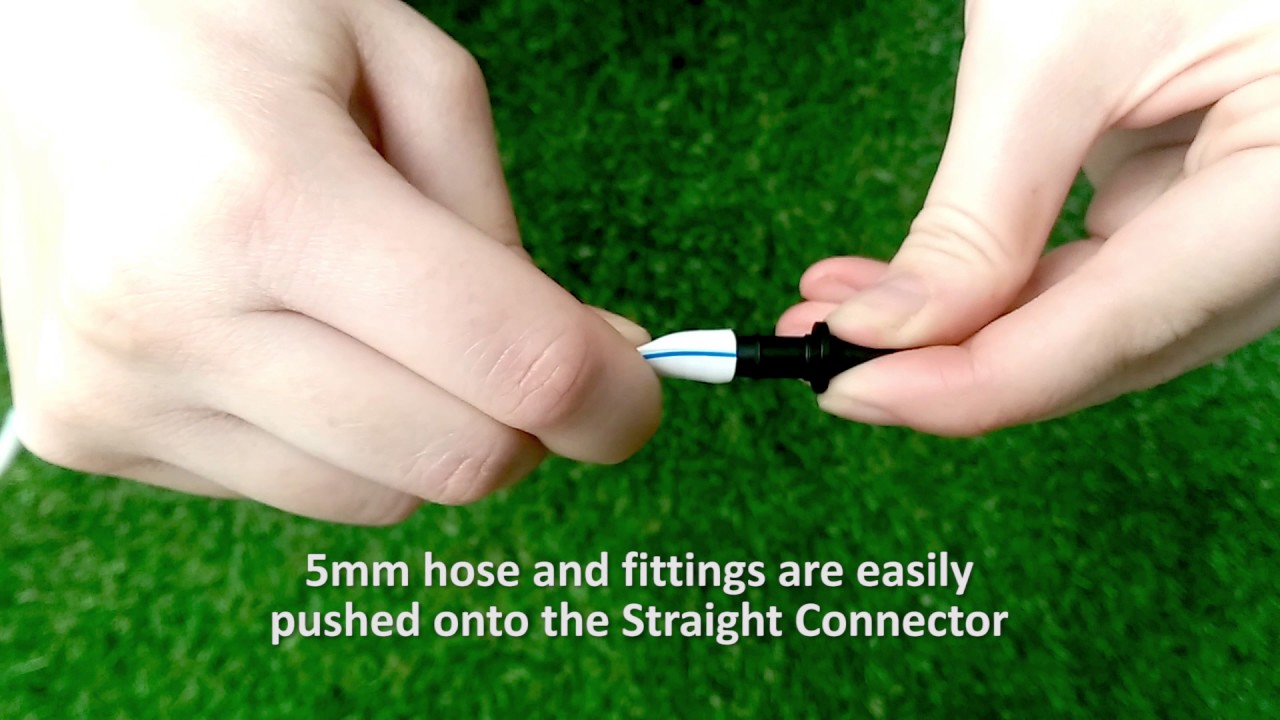 Using the 5mm Straight Connector - YouTube